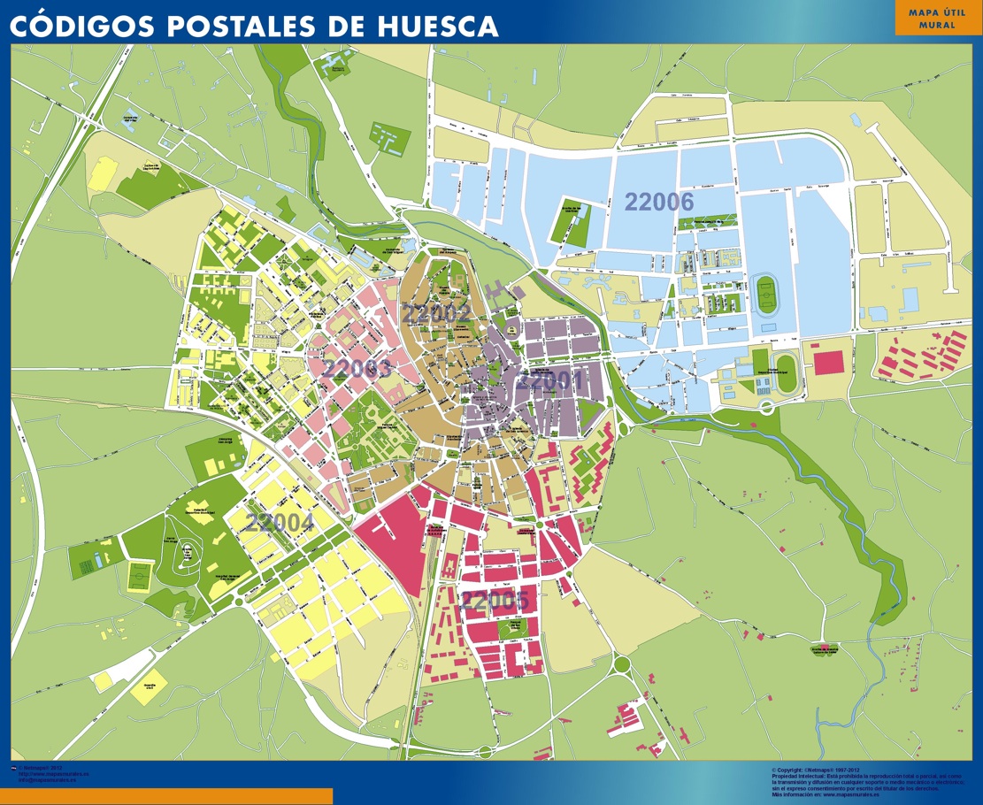 Huesca maps | Largest maps of the world. Our big collection